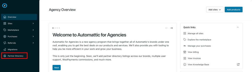 Adding a Logo to the Partner Directory Agency Profile – Automattic for Agencies – Knowledge Base